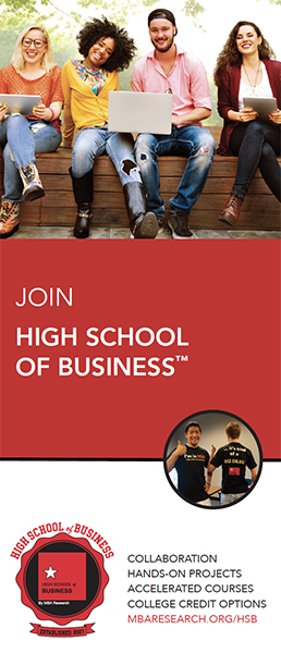 MBA Research - High School of Business Student Brochures #HSB12914gen